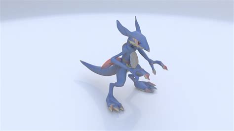 Greninja 3d Model Turbosquid 2333209