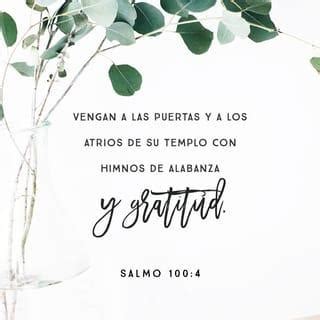 Salmos 1001 4 Cantad Alegres A Dios Habitantes De Toda La Tierra