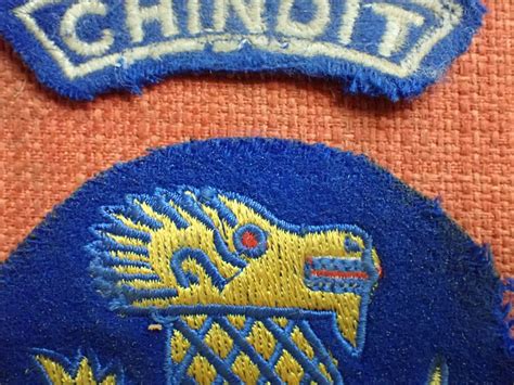 Ww2 Chindit Title And Patch Spandau Militaria Shop
