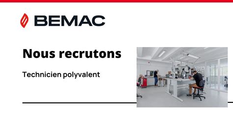 Bemac Fire Detection On Linkedin Technicien Polyvalent Bemac