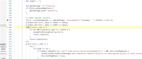 Debugging Auto Completion Feature Issue Microsoft Vscode Go Github