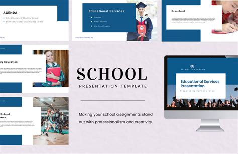 Editable School Presentation Templates In Powerpoint To Download