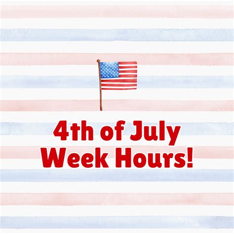 4th Of July Holiday Hours And Open Gym Schedule United Gymnastics Academy