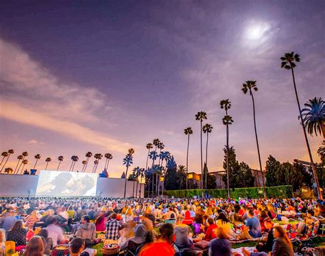 Cinespia Movie Night At Hollywood Forever Cemetery