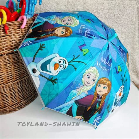خرید و قیمت چتر السا و آنا، السا و آنا، چتر، چتر بچگانه، چتر دخترانه