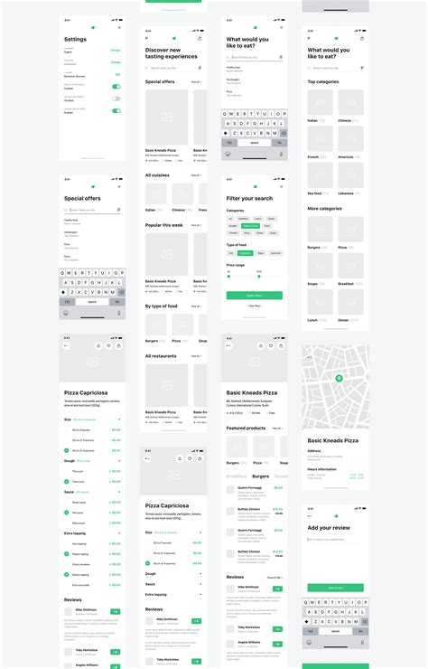 Hngry Ui Kit Food Delivery Ui Kit For Ios Behance