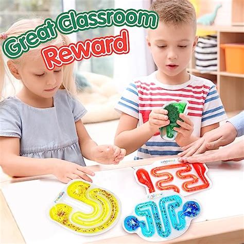Sensory Squeeze Toys For Autism Lesong 4 Pack Squishy Sensory Tubes
