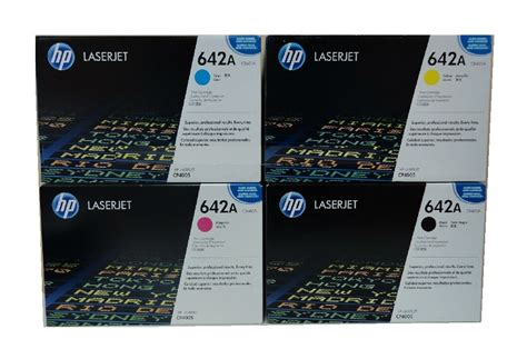 Original Toner Hp Color Laserjet Cp4005 Cp4005n Cp4005dn 642a Cb400a