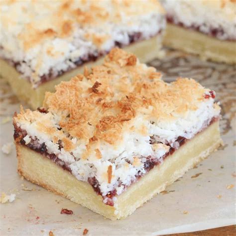 Raspberry Coconut Slice Artofit
