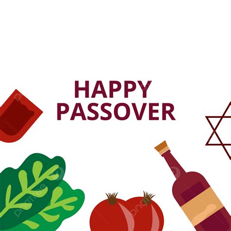 Happy Passover Day Creative Vector Design Passover Happy Vector Png