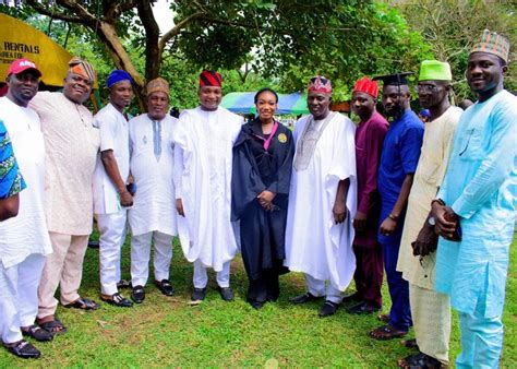 Firdausi Moshood Shittu Graduates From Adeleke University Osun State