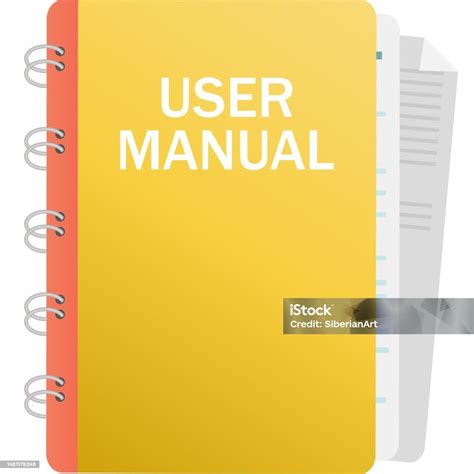 User Manual Icon Guide Book Vector Isolated Stock Illustration
