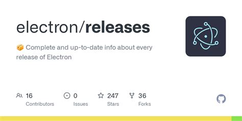 GitHub Electron Releases Complete And Up To Date Info About Every Release Of Electron