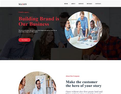 Responsive Font End Development Psd To Html Convert Behance