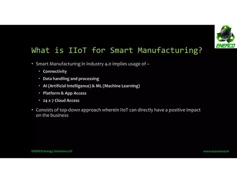 Industry 40 Ppt Pdf For Smart Manufacturing Using Iiot Industrial Iot
