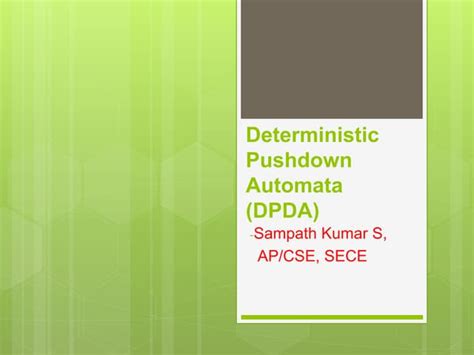 3 4 deterministic pda ppt