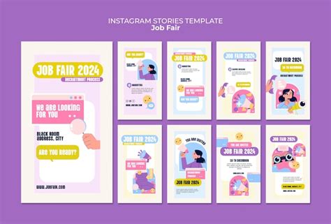 취업 박람회 템플릿 디자인 무료 Psd 파일