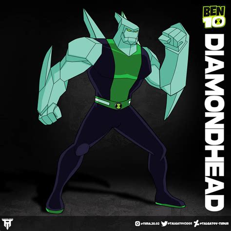 Ben 10 Omniverse Diamondhead By Talgatov Timur On Deviantart