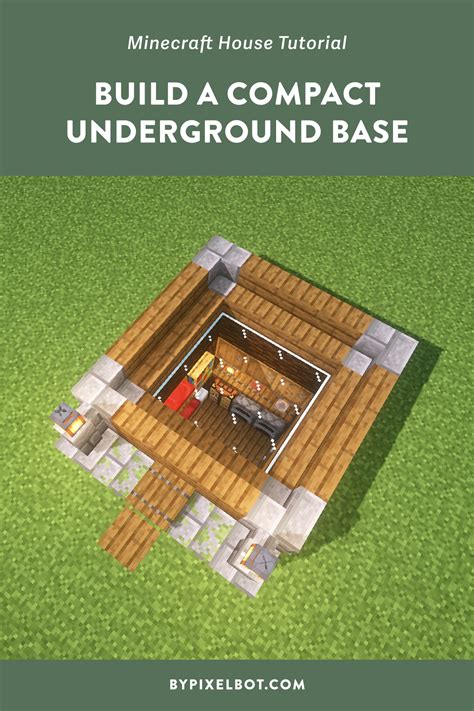 Minecraft Underground Base Entrance