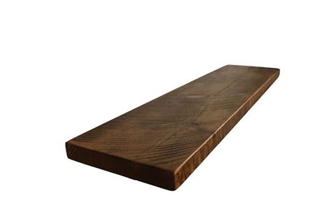 2 Thick X 12 Deep Rustic Solid Pine Shelf