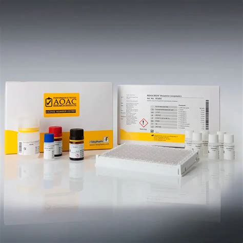 Ridascreen Histamin Enzymatic 96 Wells Food Diagnostics