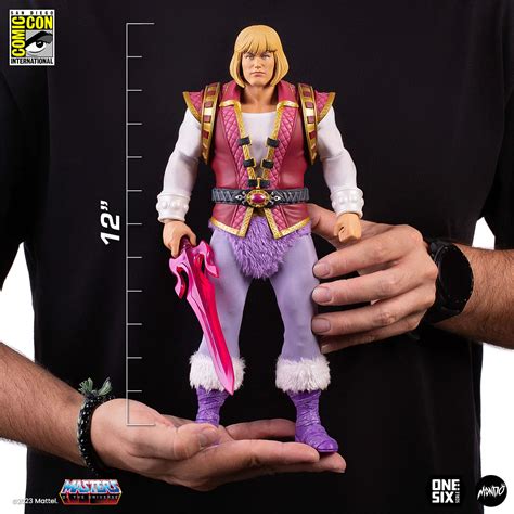Masters Of The Universe Prince Adam 16 Scale Figure Sdcc Exclusive