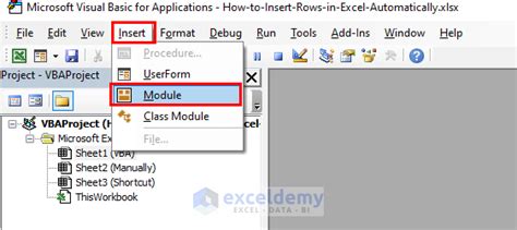 How To Insert Rows Automatically In Excel 4 Ways Exceldemy