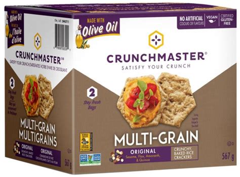 Crunchmaster Multi Grain Original Gluten Free Cracker