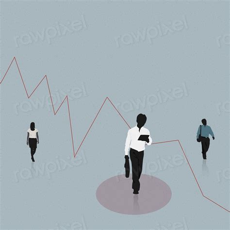 Economic Impact And Decrease Due Premium Vector Rawpixel