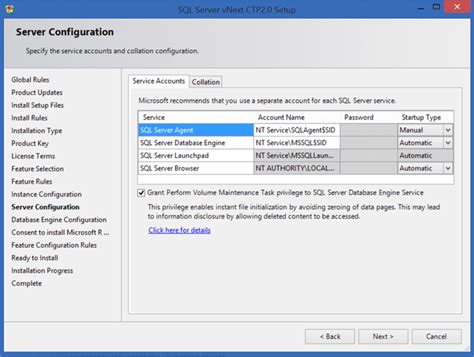 Sql Server Machine Learning Services Installation Details