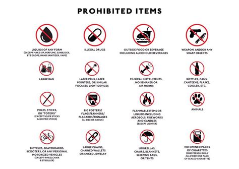Prohibited Items And Security Liff Happens