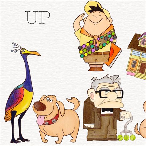 Up Movie Clipart Etsy