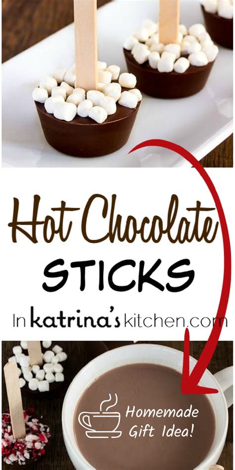 Hot Chocolate Sticks Recipe Hot Chocolate Ts Christmas Desserts