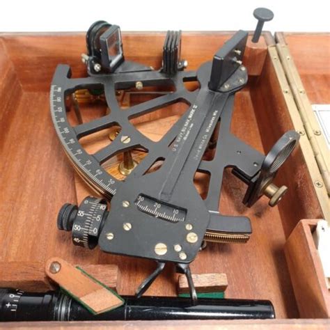 Vintage Wwii Us Navy Bu Nav Mark Ii Sextant By David White Serial