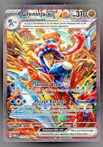 Greninja Ex 2024 Scarlet And Violet Twilight Masquerade 214167 Special