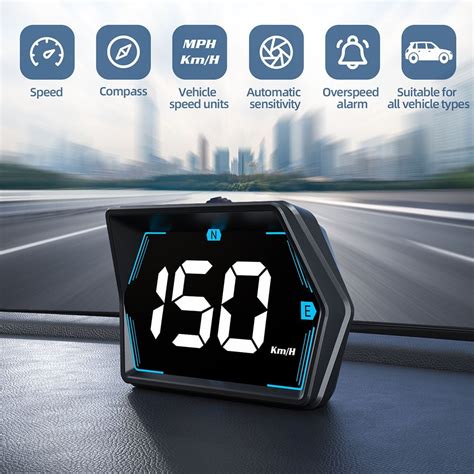 Mduoduo G20 Car Gps Hud Head Up Display Universal Digital Speedometer Projector Km H Big Font