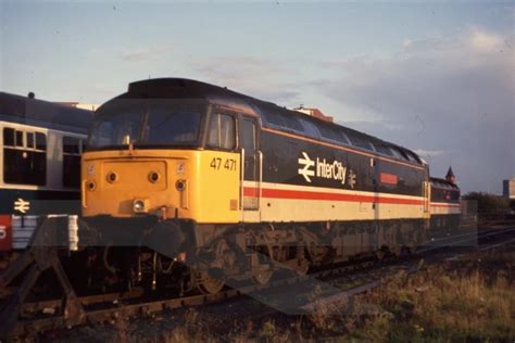Original 35mm Slide Class 474 Inter City 47471 Holbeck 1992