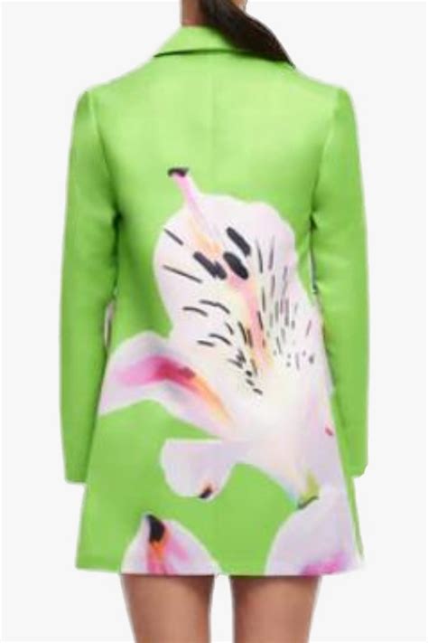 Masterchef Au Sofia Klevin Green Floral Print Dress
