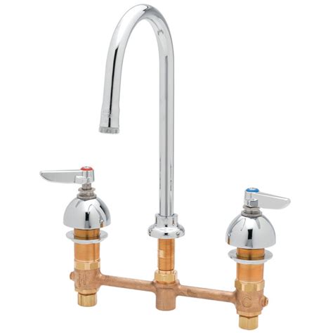 Advance Tabco K 132 Deck Mounted Faucet With 5 12 Gooseneck Spout 8