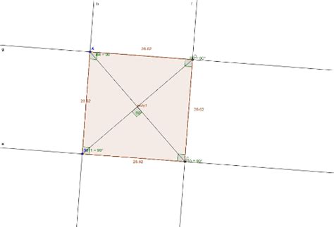 Square Exploration Geogebra