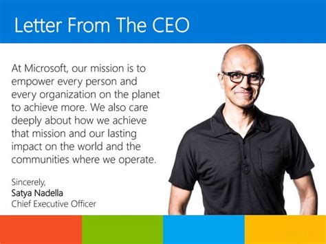 Microsoft Csr Program Pptx