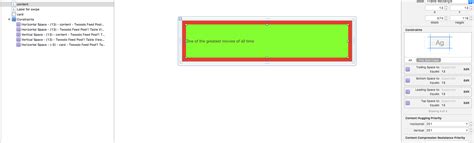 Ios Auto Layout Issue On Scroll Stack Overflow