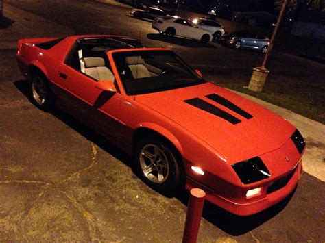 California 1989 Iroc Z 350 Front End Damage Third Generation F Body