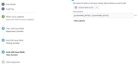 How To Add Two Date Time Custom Fields Using Jira