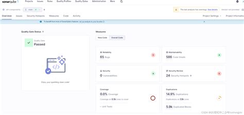 前端项目使用 Sonarqube 代码扫描检测 2024前端代码扫描工具 Csdn博客 前端项目使用 Sonarqube 代码扫描检测 2024前端代码扫描工具 Csdn博客