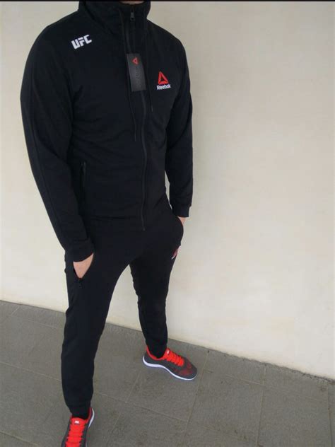 Купить Спортивный костюм мужской черный Reebok UFC в Харькове от ...
