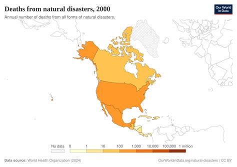 File Deaths From Natural Disasters North America 2000 Svg Wikimedia