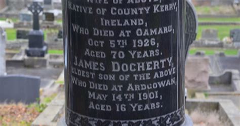 In Loving Memory James Docherty 1885 1451901 An Invalid