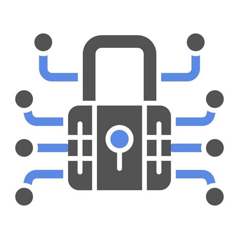 Data Encryption Vector Icon Style 22403519 Vector Art At Vecteezy