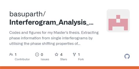 Github Basuparthinterferogramanalysisusinghilberttransform